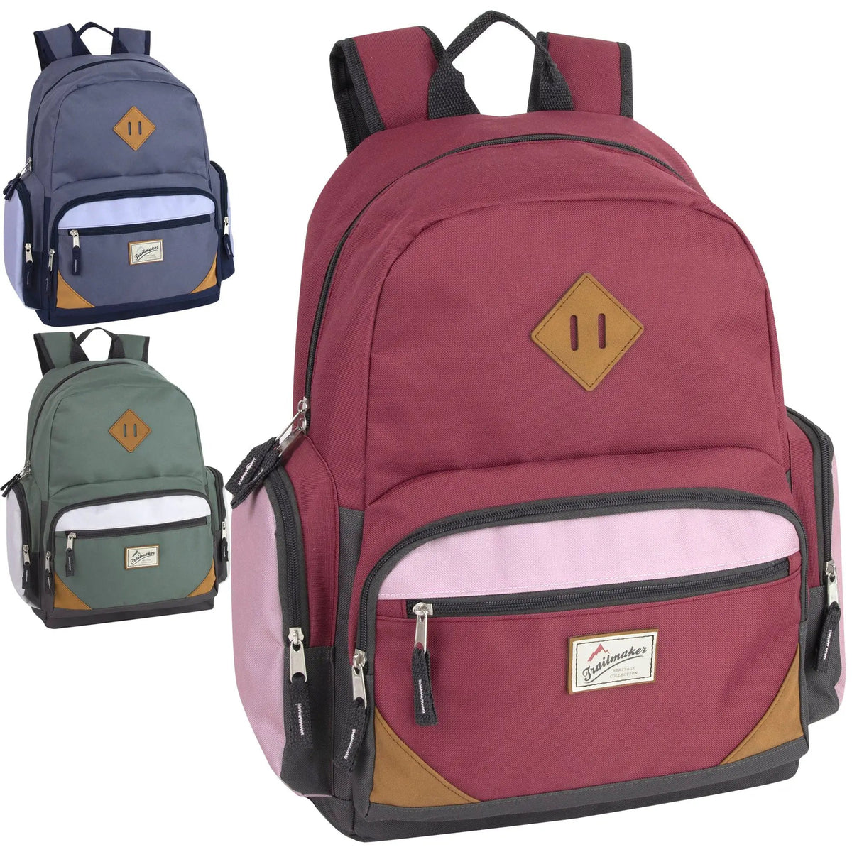 Trailmaker 19 Inch Duo Compartment Backpack with Laptop Sleeve - Girls ...